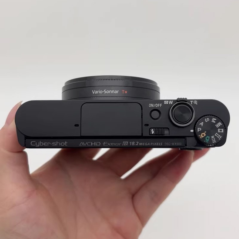 SONY Cyber-Shot DSC-WX500 18.2MP Digital Camera Black English Language ...