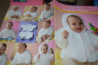 Wendy Knitting Pattern Book 287 Velvet Flake Babies | eBay