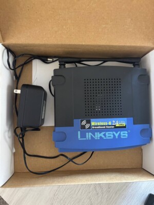 Linksys WRT54G v4 Wireless-G 2.4GHz Router with 4-Port Switch | eBay