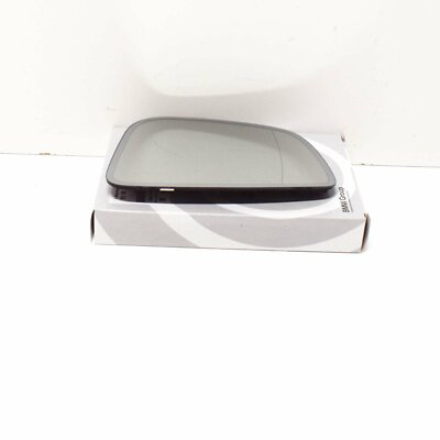 NEW BMW 5 G30 FRONT LEFT DOOR MIRROR GLASS 51167407157 7407157 OEM | eBay