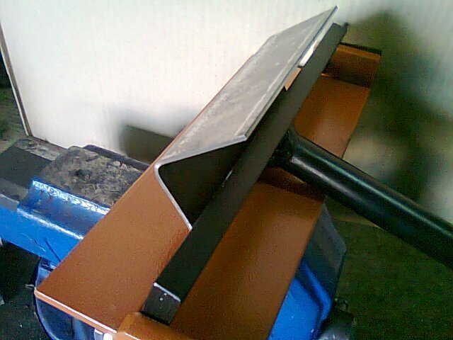 Sheet metal folder, 250mm/2mm (10" long), bending machine sheet metal ...