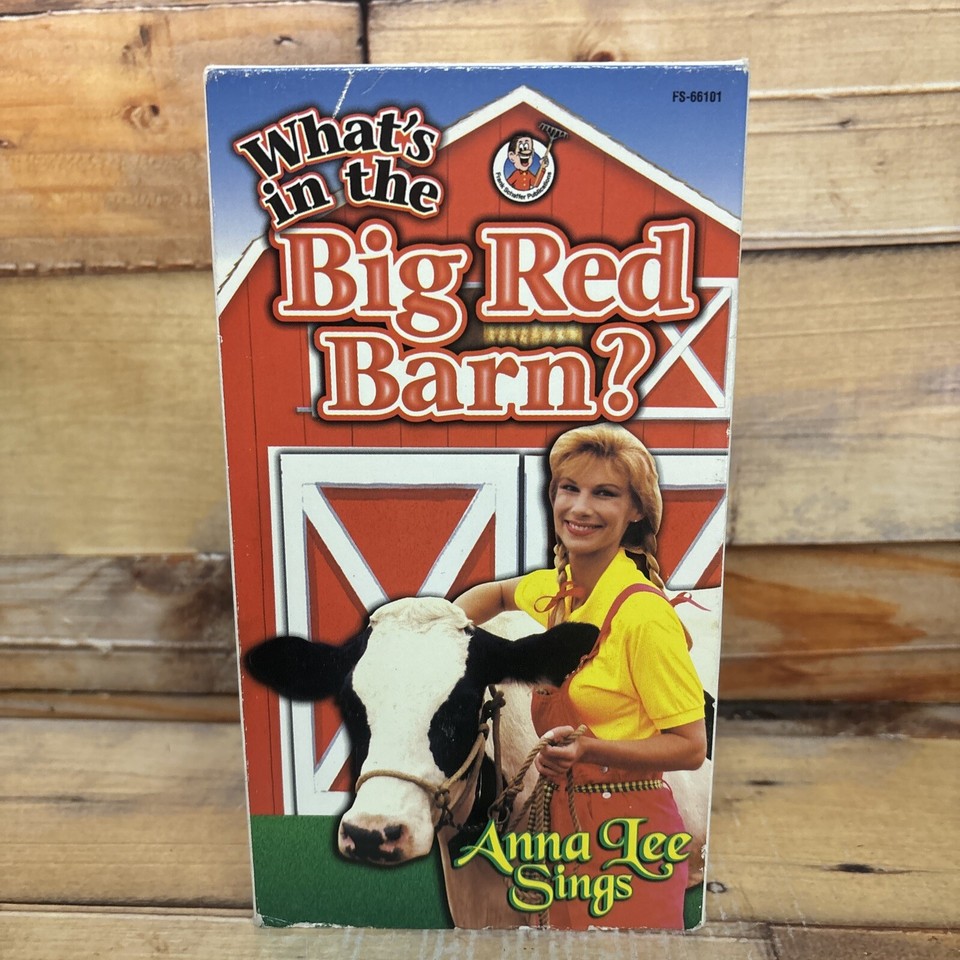 Anna Lee Sings What's In The Big Red Barn VHS Tape Used | eBay
