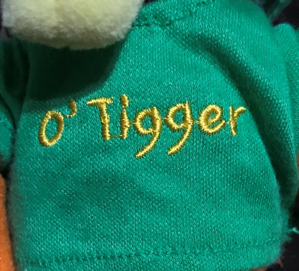 Walt Disney Company St. PATRICK'S DAY TIGGER Plush NWT | eBay