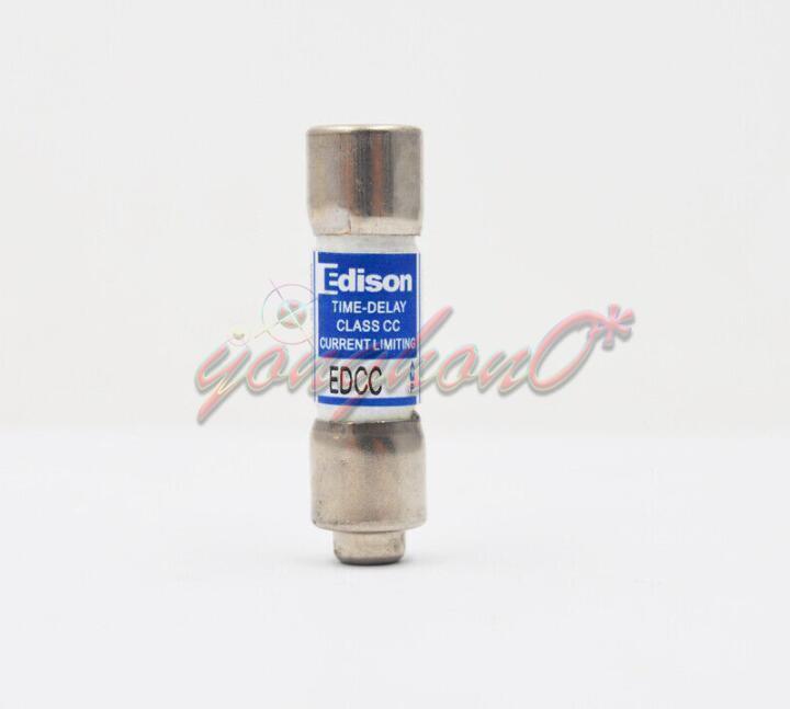 1PC New Bussmann Edison EDCC5 Fuse 5 Amp 600V Slow Blow Class CC Time ...