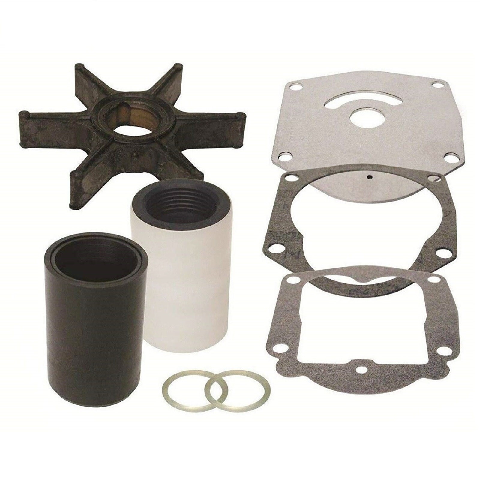 Quicksilver 13.5 - 50hp Water pump Impeller repair kit - Mercury ...