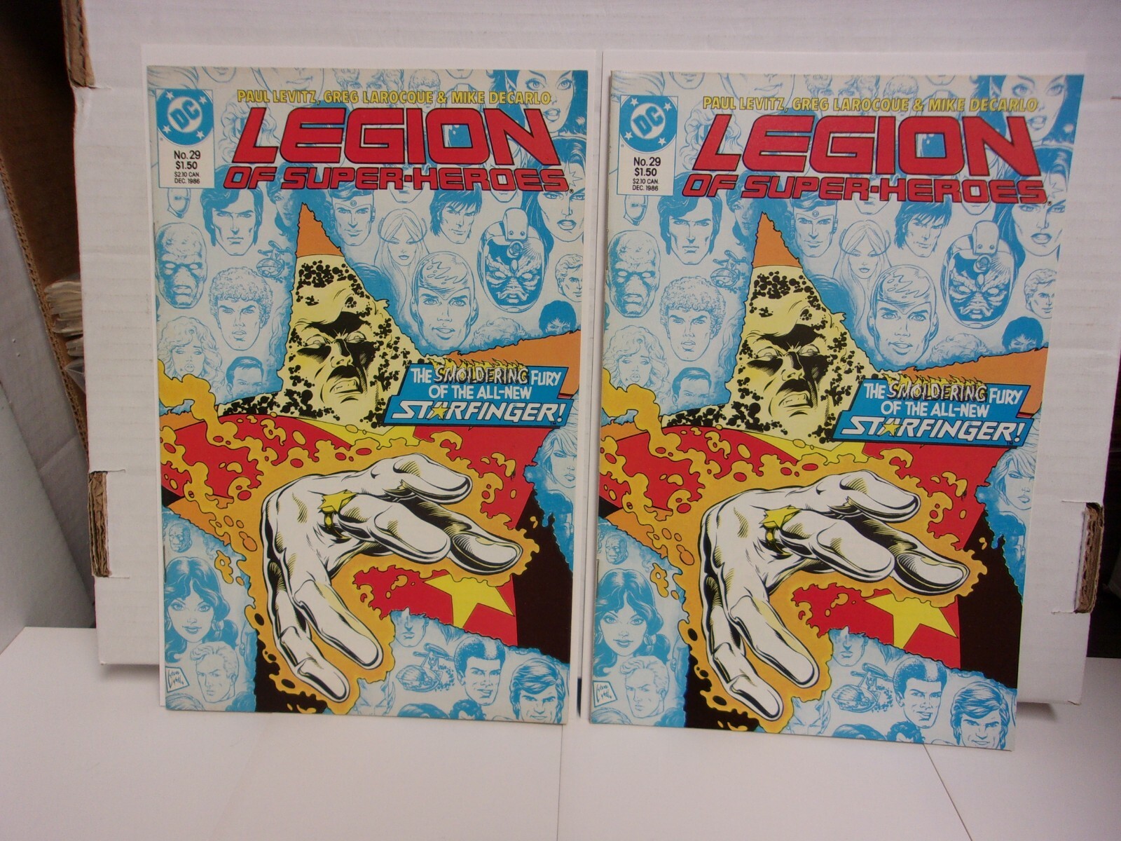 Legion of Super-Heroes #29 (1986 DC Comics) 1st Appearance Starfinger ...