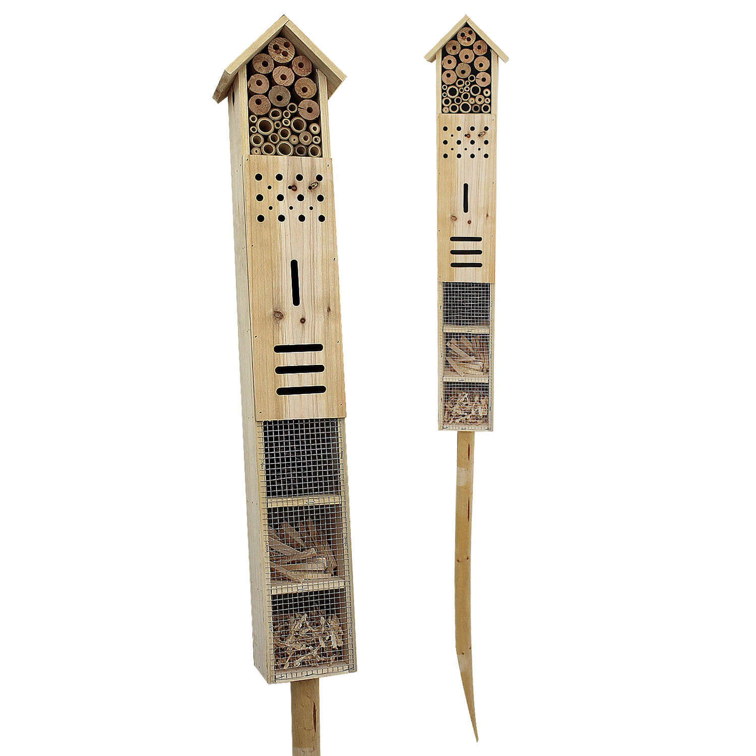 Large+Wooden+Standing+Insect+Bugs+Garden+Hotel+Home+Bees+Ladybird+Nest ...