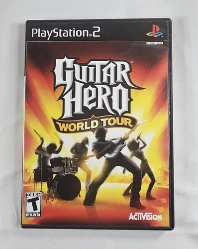 PS2 Guitar Hero World Tour Sony PlayStation 2 2008 CIB Tested Working ...