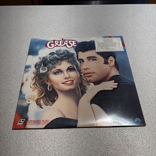Vintage 1978 Grease Laser Video Disc Stereo Extended Play Paramount ...