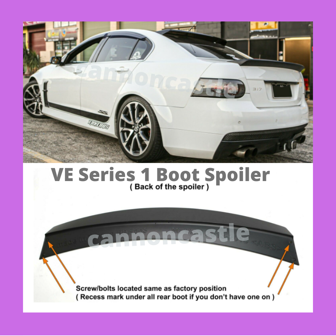 Rear Boot Spoiler Ducktail Wing For Holden VE 1 SS/SV6/Evoke/Calais ...