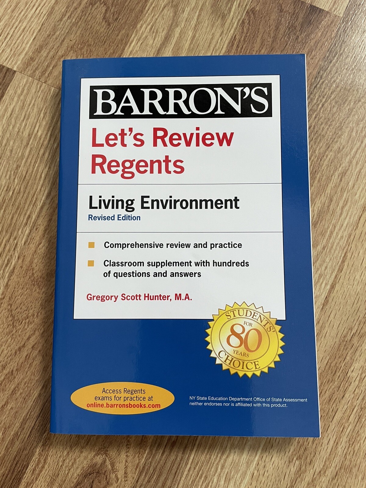 Barron's New York Regents Ser.: Let's Review Regents: Living ...