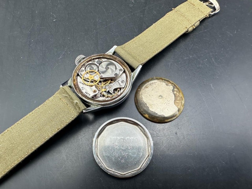 WWII Hamilton Ord Dept cal.987s Hacking Second Military Watch. | eBay