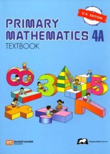 Primary Mathematics 4A Textbook U.S. Edition - Paperback - GOOD ...