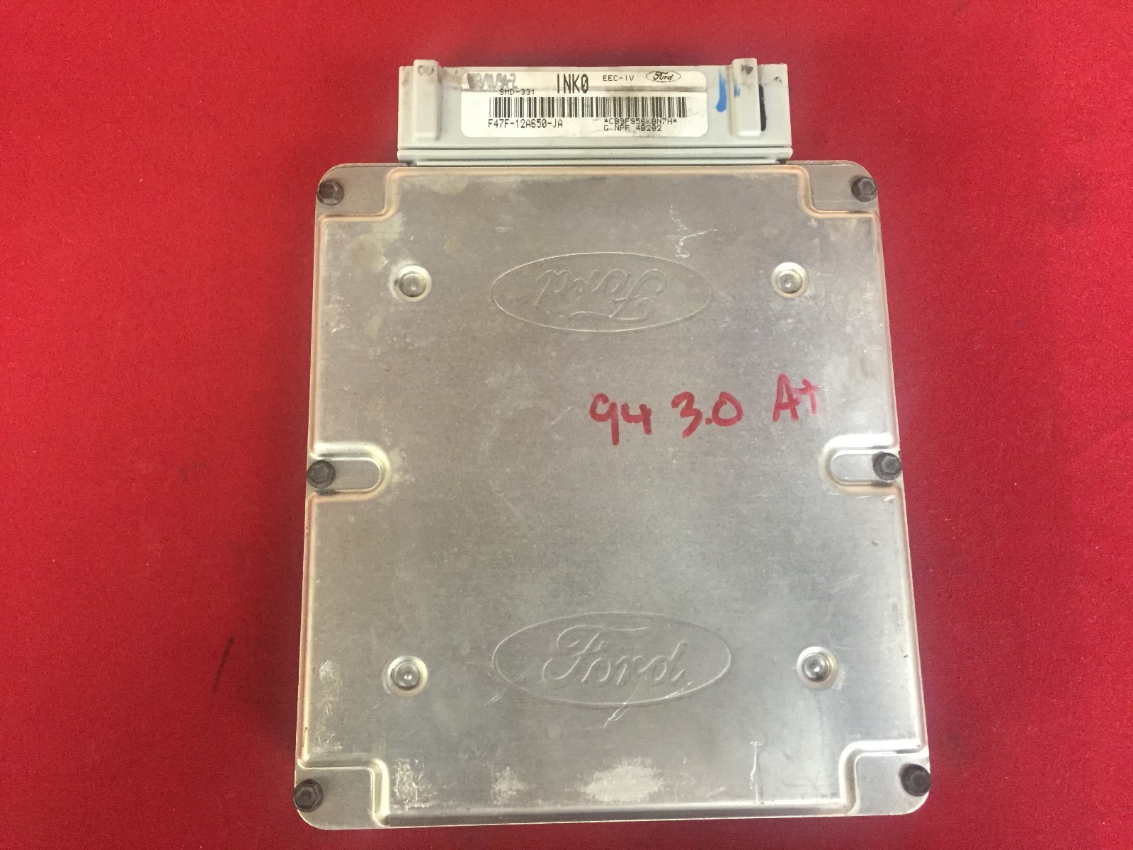 PLUG & PLAY 94 FORD Ranger AT 3.0 ECU ECM PCM MODULE F47F-12A650-JA ...