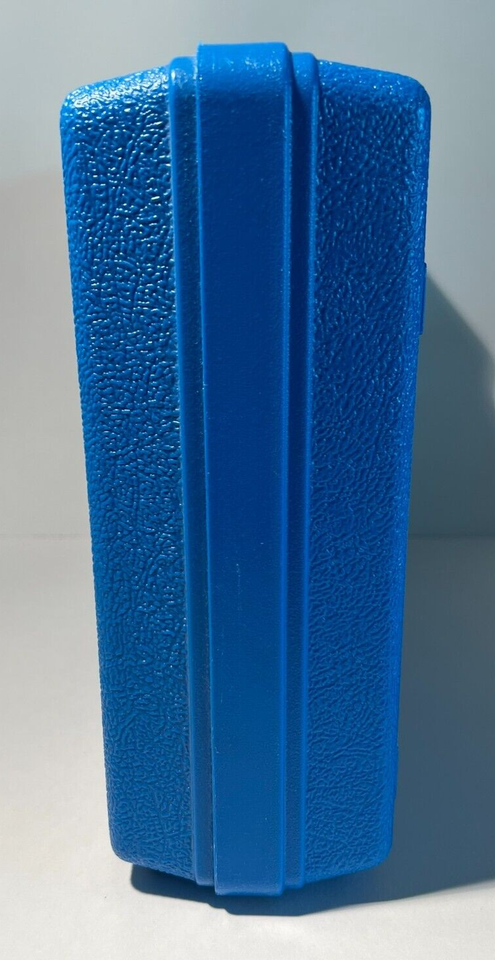 Vintage 1983 Blue LEGO Carrying Case Storage Box Bin Hard Plastic ...