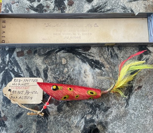 Rare Tri-Mee Fishing Tackle Co. Dart-n-Wobl Lure New York in Box ...