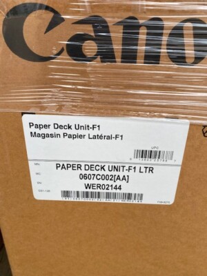 Canon 0607C002AA Paper Deck Unit-F1 (NEW) | eBay