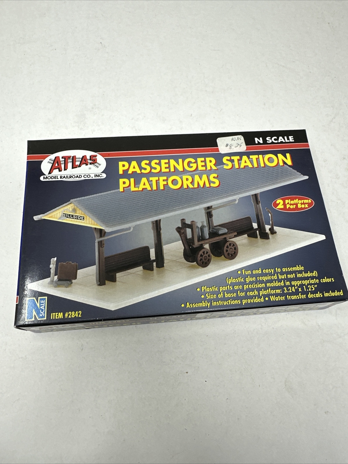 Atlas 2842 N Scale Passenger Station Platform Kit for sale online | eBay