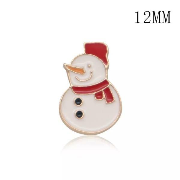 Fit Petite Ginger Snap SNOWMAN 12mm Snap ks7997-s | eBay