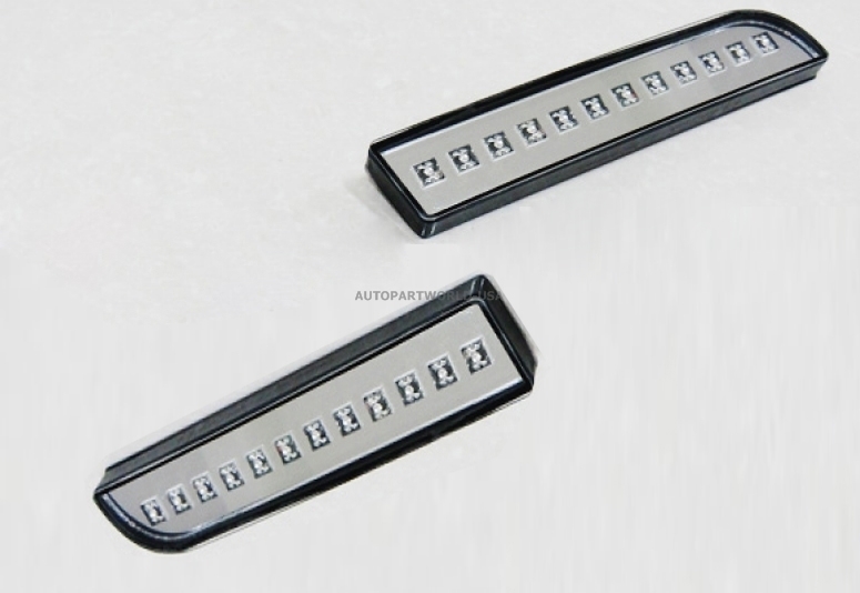 Fit Mitsubishi Lancer EX EVO 2009-2015 Rear Light Bumper Reflector LED ...