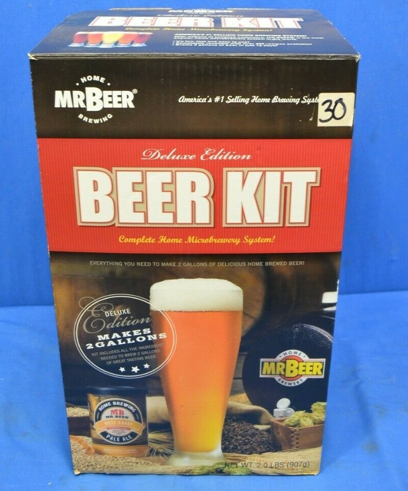 Mr. Beer Deluxe Edition Home Brewing Craft Beer Making Kit | eBay