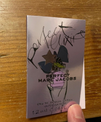 Perfect Elixir Marc Jacobs Eau De Parfum EDP Vial Sample Spray 0.04 oz .04 | eBay