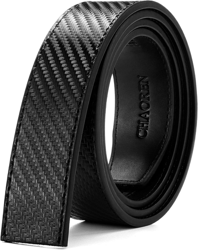 Ratchet Belt Replacement Strap 1 3/8”, Leather Belt Strap for 40MM Slide Click B | eBay