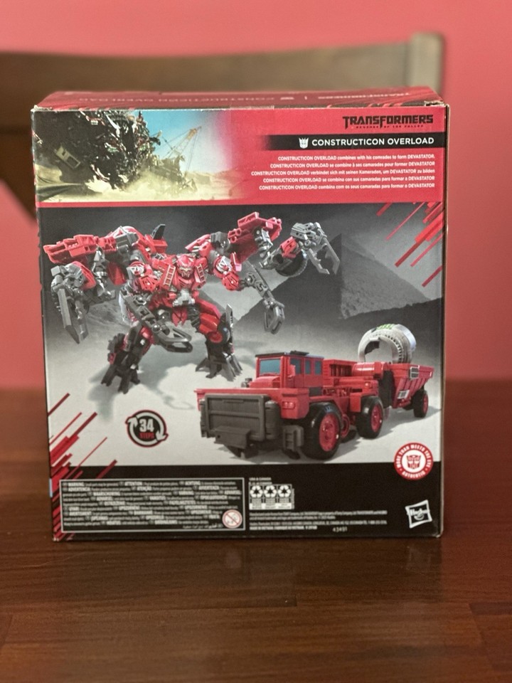 TRANSFORMERS 2025 STUDIO SERIES ROTF CONSTRUCTICON OVERLOAD LEADER ...