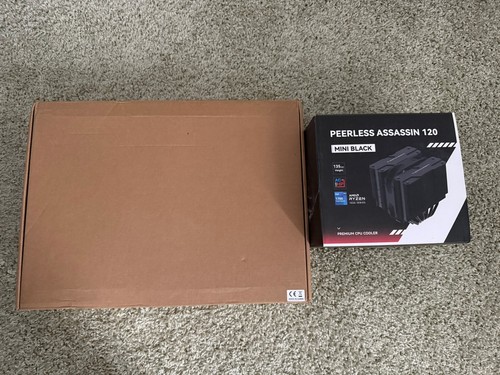 NCASE M2 V1.0 Round Black + Radiator Bracket Kit + Peerless Assassin ...