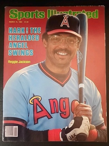 Sports Illustrated March 15 1982 Reggie Jackson California Angels b19 ...