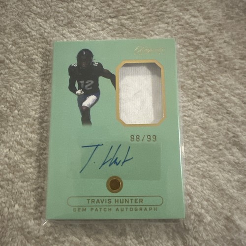 2024 Keepsake Edition Travis Hunter Patch Auto Teal 88/99 | eBay