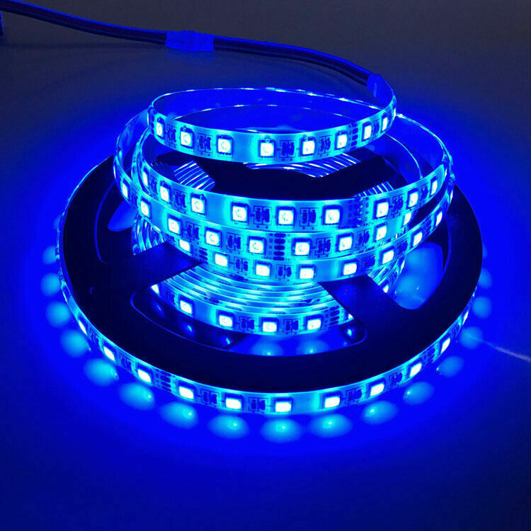 5M 300 LED Strip Lights 3528 5050 SMD RGB Ribbon Tape Roll Waterproof ...