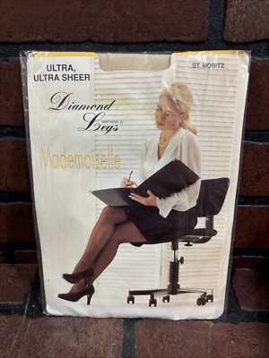 Vintage Diamond Legs Pantyhose Ultra, Ultra Sheer- Tall - Ivory | eBay