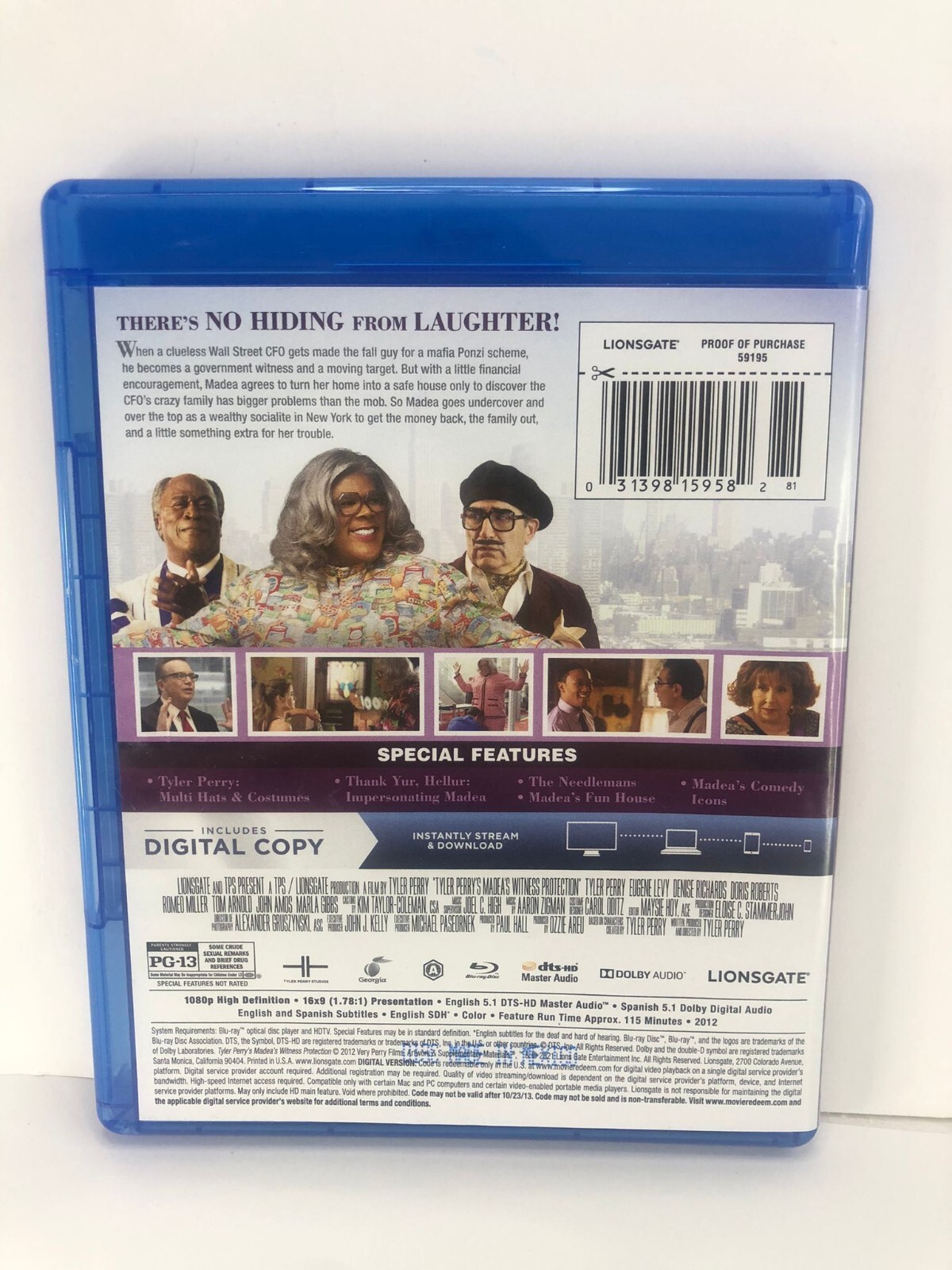 Madea's Witness Protection (Blu-ray, 2012) for sale online | eBay