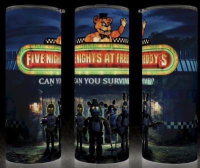 Five Nights at Freddys FNAF Gaming Horror Cup Mug Tumbler 20oz | eBay