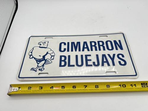 Vintage Cimarron Bluejays High School Football Kansas KS Booster ...