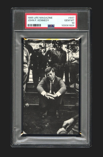 RARE John F. Kennedy 1985 LIFE Magazine #447 PSA 10 - Pop 1 - Only One ...