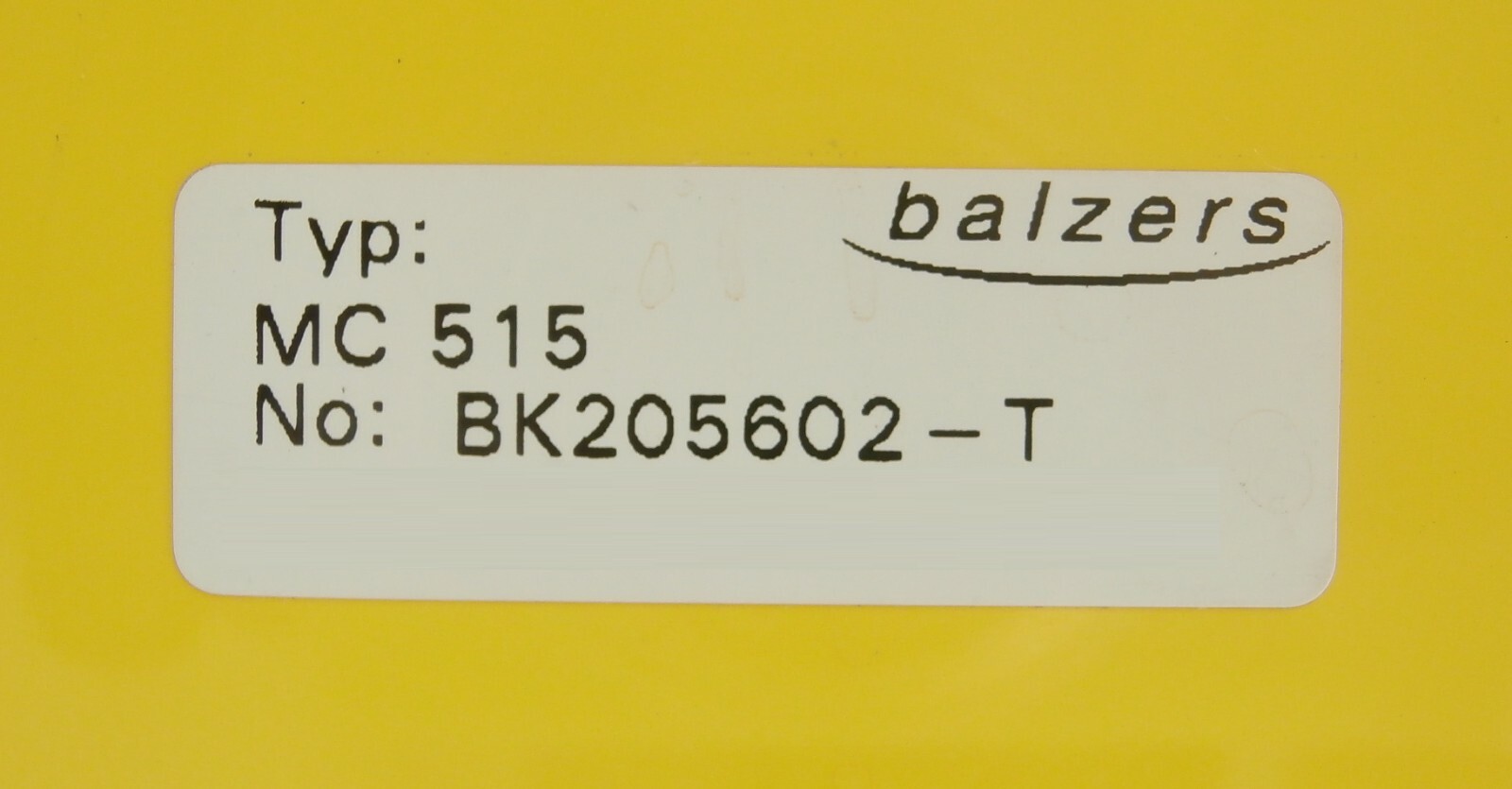 Umicore 0483591 NiFe18 99.9% Sputtering Target AKQ515 Balzers BK205602 ...