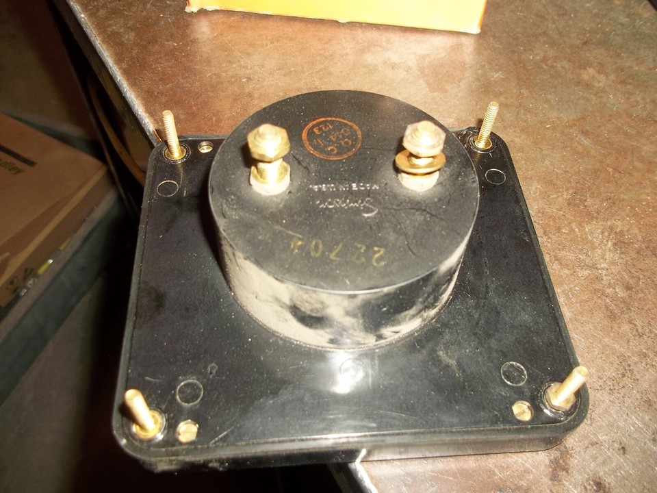 SIMPSON PANEL METER 0-3 AC AMPERES (296-2) | eBay