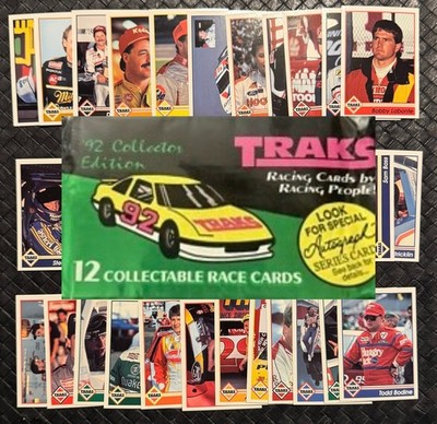 1992 Traks NASCAR Racing Trading Cards Complete Your Set U Pick Dale ...