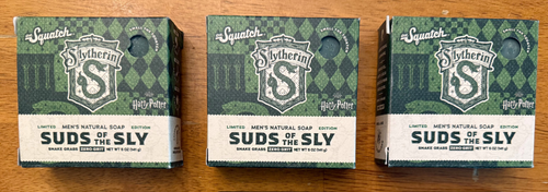 3 Pack Dr. Squatch Slytherin, Harry Potter Suds of the Sly - Limited ...