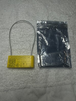 ISO17712 RFID Tamper Evident Security Cable Seal Tag HM-UHF-C YELLOW | eBay