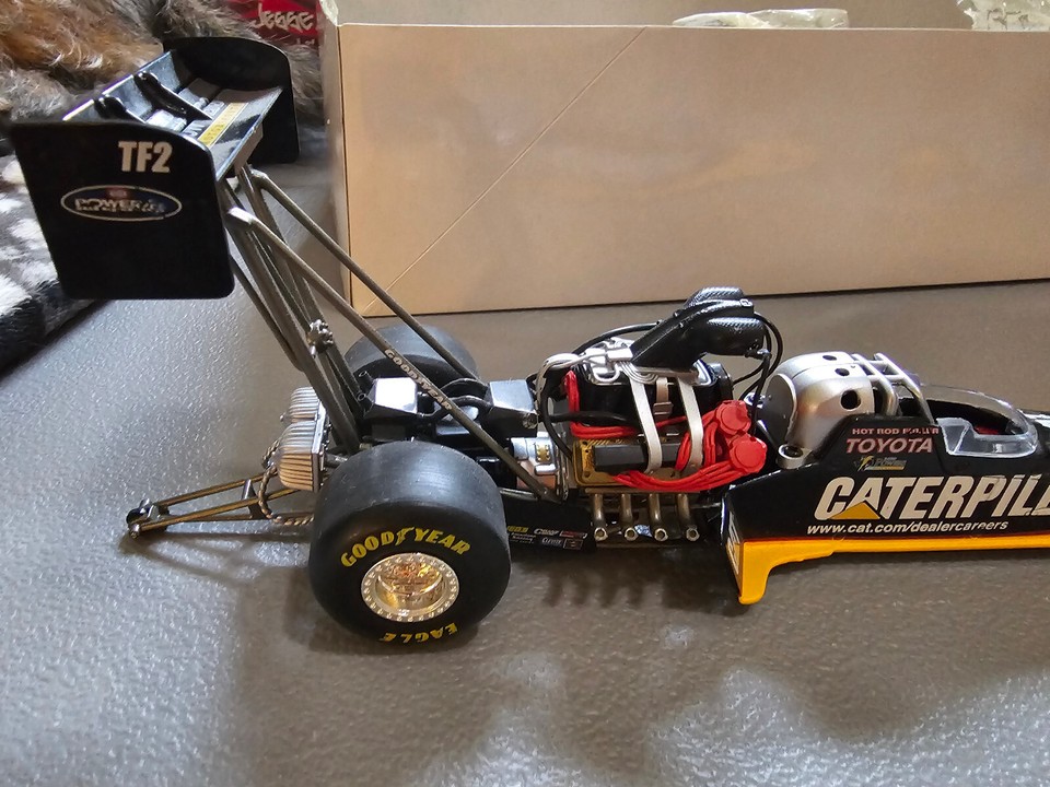 NHRA 1:24 Scale Diecast Caterpillar Dragster 2008 Rod Fuller SIGNED | eBay
