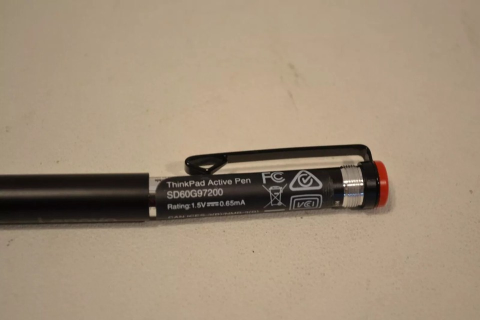 Lenovo Active Pen Stylus - ThinkPad Active Pen SD60G97200 - OEM GENUINE ...