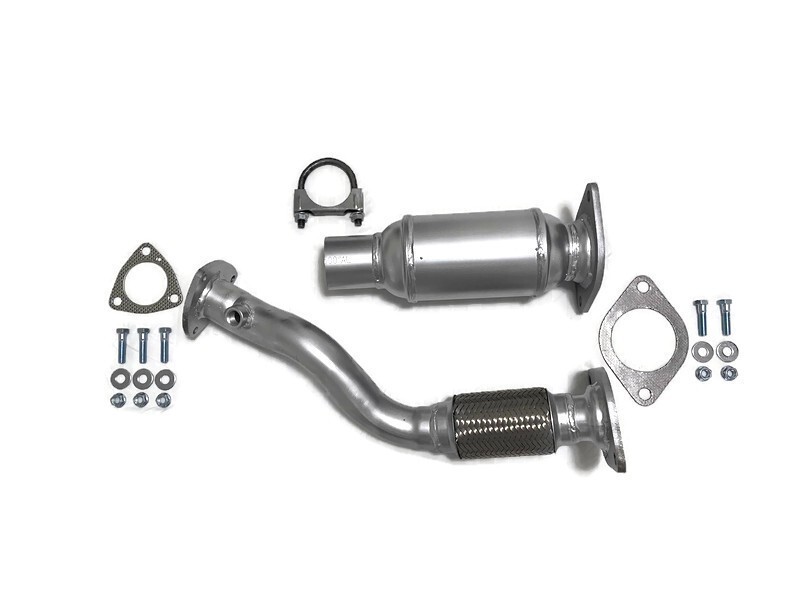 Fits: 2008-2009 Pontiac G6 2.4L FRONT Flex Pipe & REAR Catalytic ...