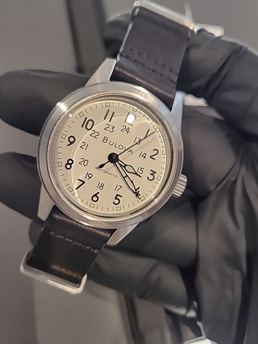 Bulova Hack Automatic 96A246 Wristwatch for Men - Multicolor ...