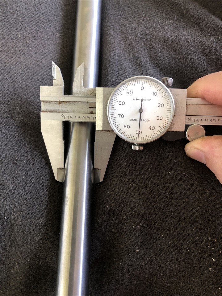 3/4" Dia. x 12-1/4”Long Centerless Ground Solid Carbide Rod. C2 Sub ...