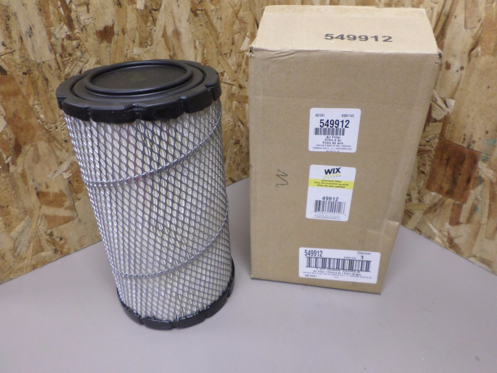 WIX 549082 - Air filter cross reference