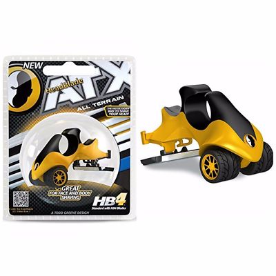 HeadBlade ATX All Terrain Head Razor plus 4 Count HB4 Blade Refills ...