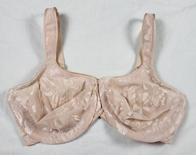Wacoal Bra 36DD Nude Beige Underwire Breast Cancer Ribbon Adjustable ...